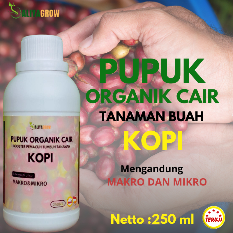Jual pupuk untuk tanaman kopi/pupuk cair untuk kopi/pupuk pelebat buah ...