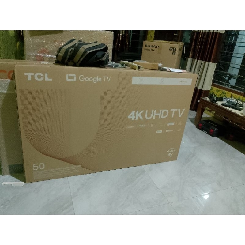 Jual TCL 50 inch New LED TV 50A28 Google TV 4K UHD HDR 10 Dimming Dolby ...