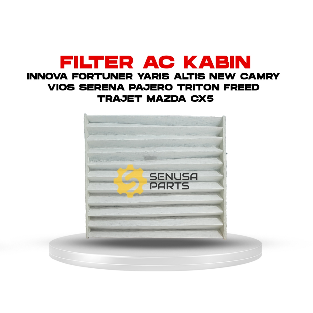 Jual FILTER KABIN INNOVA FORTUNER YARIS ALTIS NEW CAMRY VIOS SERENA ...