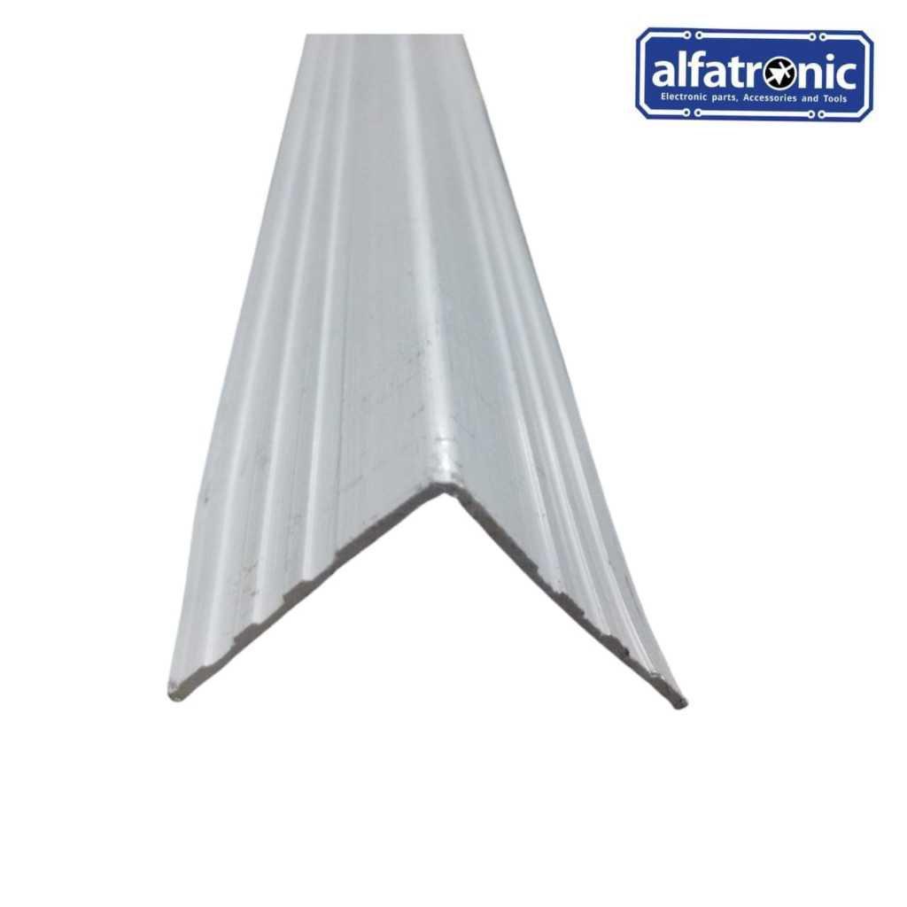 Jual SIKU LIST HARDCASE ALUMNIUM THANOS SOLID L SILVER (30X30X1,4MM) @3 ...