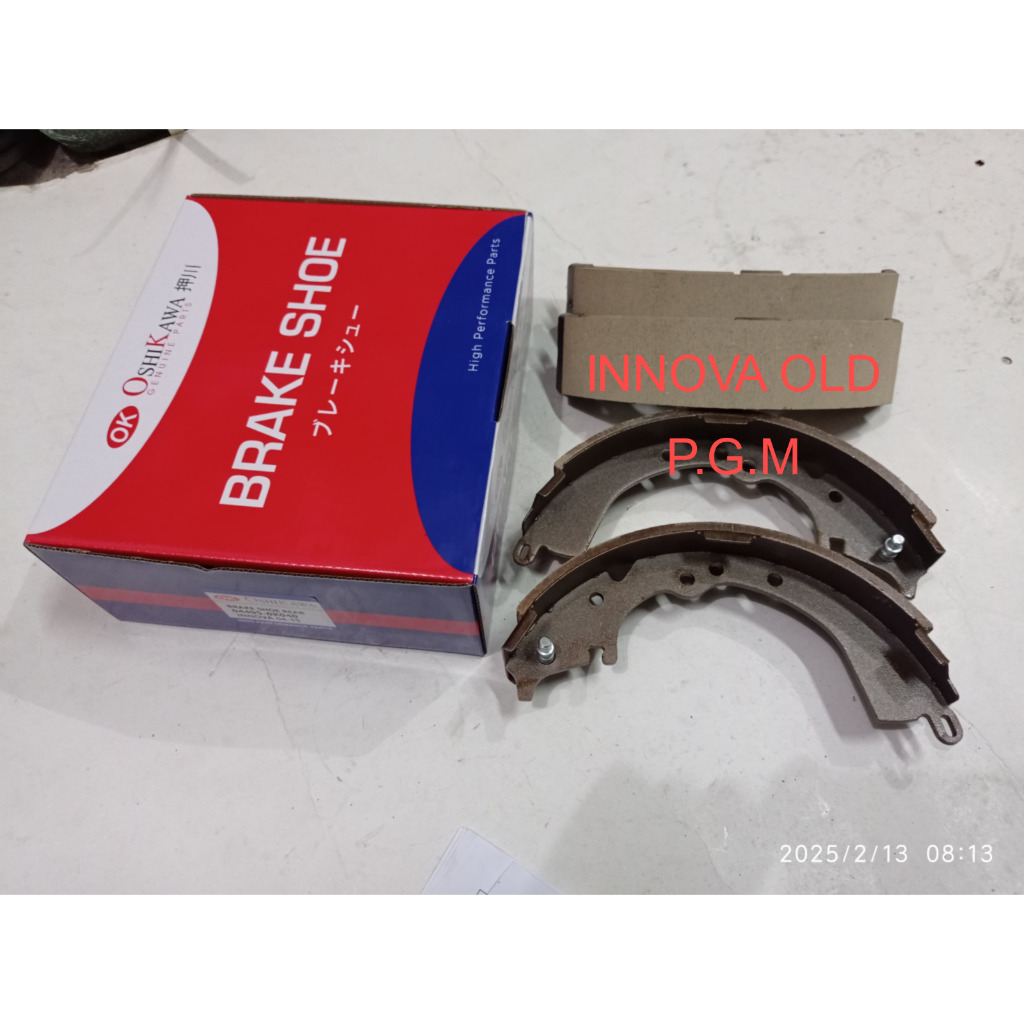 Jual KAMPAS REM BELAKANG BRAKE SHOE REAR OSHIKAWA INNOVA 04-15 / HILUX SINGLE CABIN OLD / HILUX ...