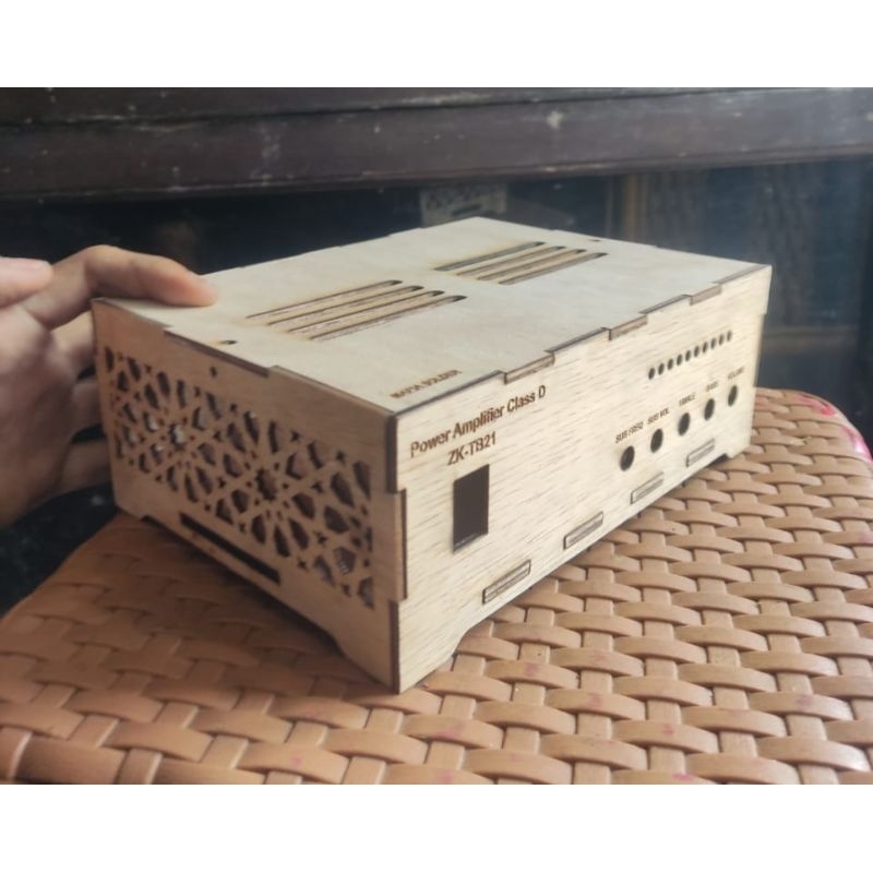 Jual Box Power Amplifier ZK-TB21 Bahan Triplek 3mm/6mm | Shopee Indonesia
