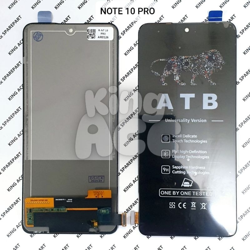 Jual LCD TOUCHSCREEN XIAOMI REDMI NOTE 10 PRO 4G / NOTE 10 PRO MAX / NOTE 11 PRO 4G / NOTE 12 ...