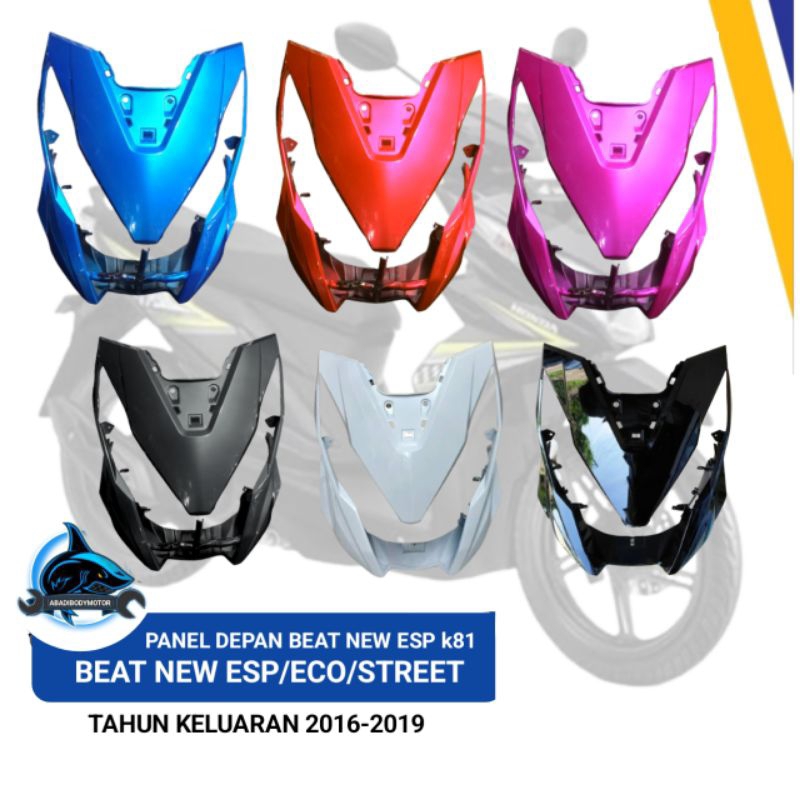 Jual Tameng panel Depan Beat new Esp eco STREET k81 2017 2018 2019 ...