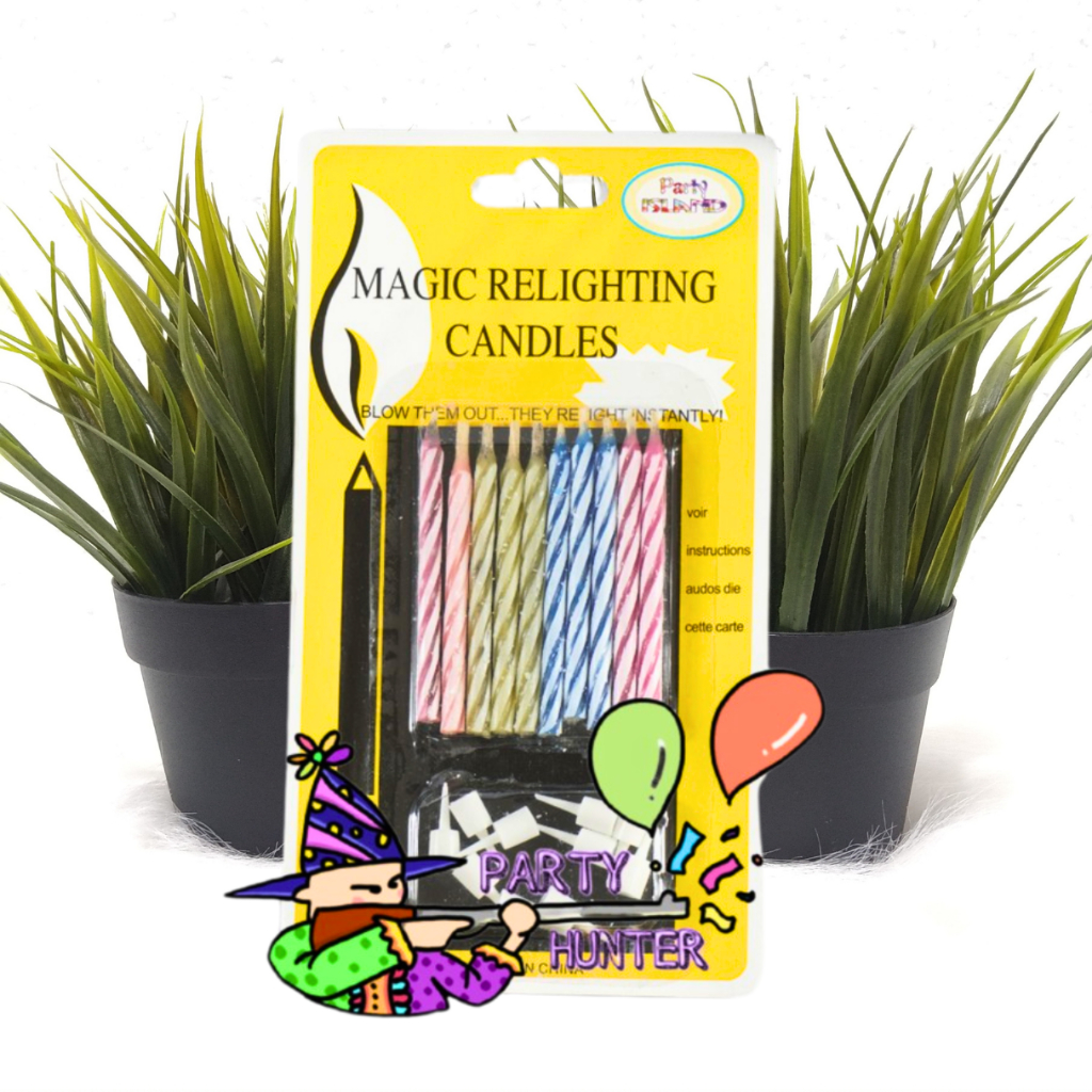 Jual Lilin Magic Relighting Candles isi 10pcs | Shopee Indonesia