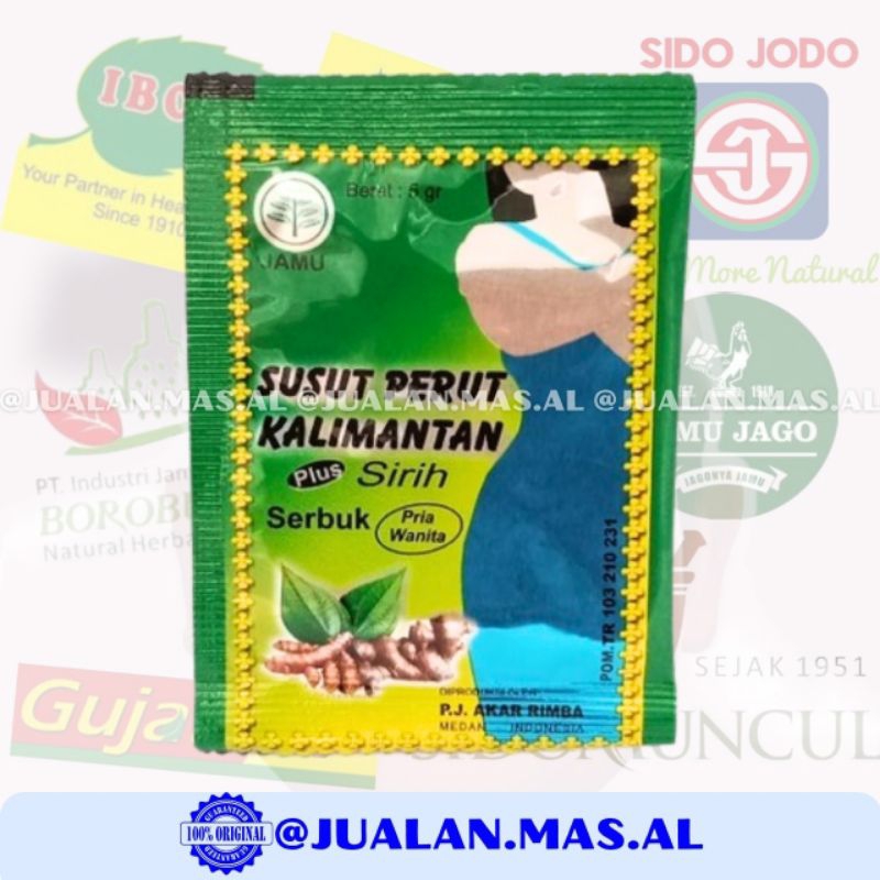 Jual AKAR RIMBA - JAMU SUSUT PERUT KALIMANTAN (ISI 10 SACHET) | Shopee ...