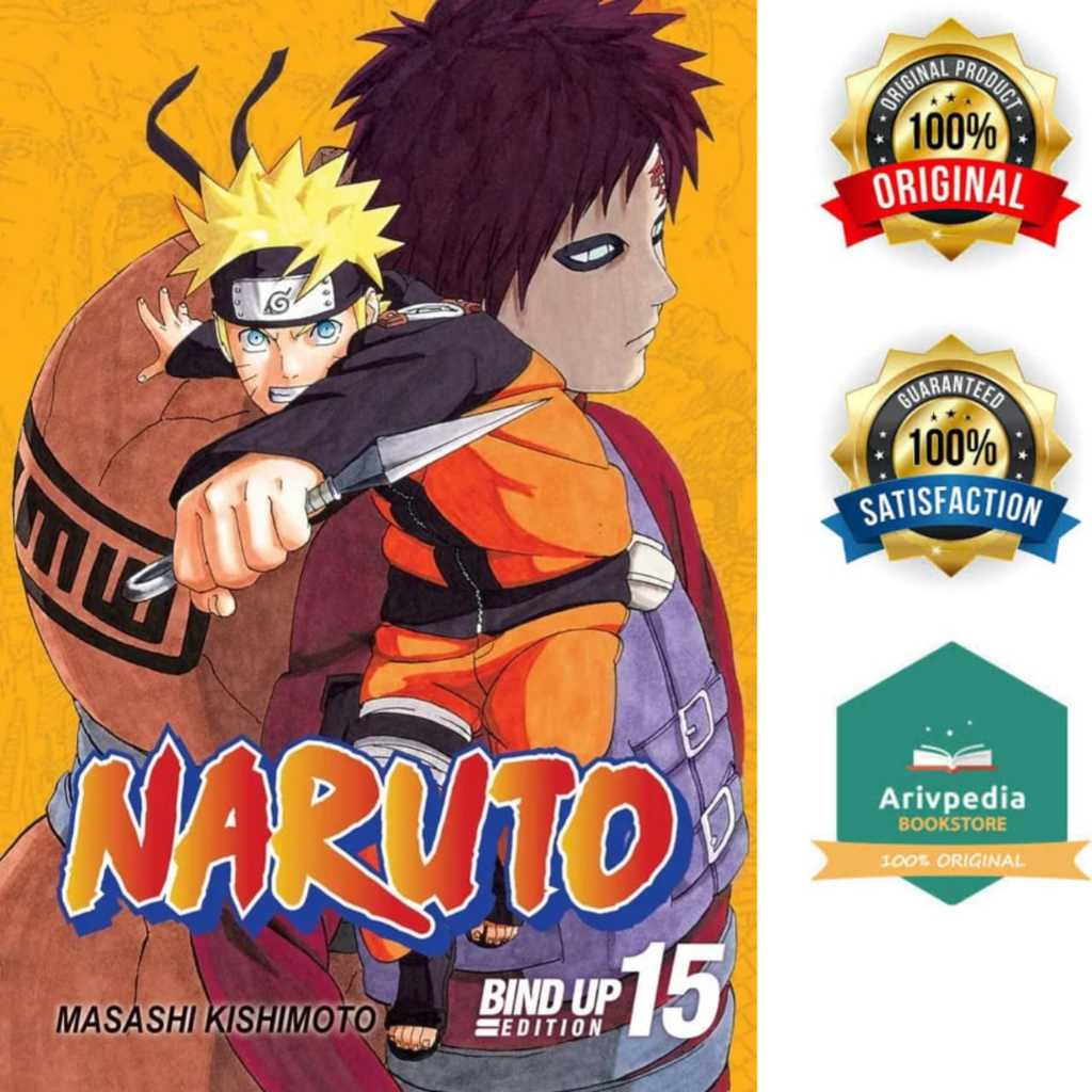 Jual Naruto Bind Up Edition 15 By Masashi Kishimoto | Shopee Indonesia