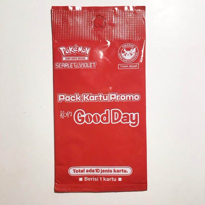 Jual Pokemon Scarlet Violet Good Day Pack Kartu Promo Bonus Card (SEALED) | Shopee Indonesia