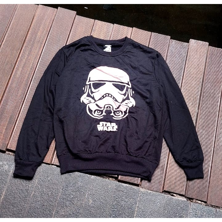 Jual MATAHARI - NEVADA STAR WARS SWEATER PRIA WITH TAG | Shopee Indonesia