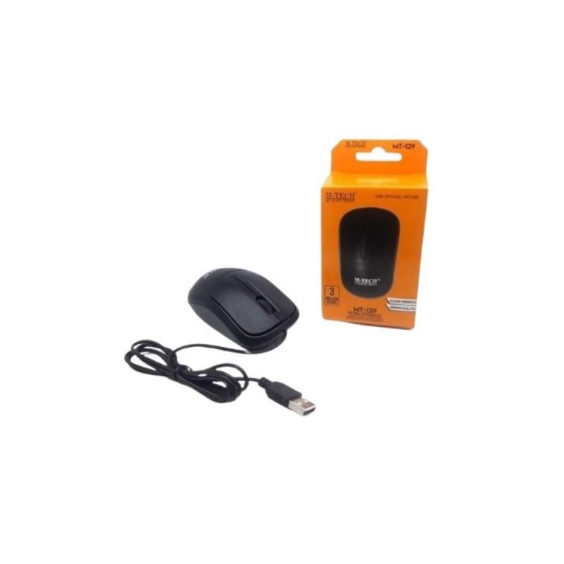 Jual M-Tech Mt - 129 Mouse Optic Usb Kabel | Shopee Indonesia