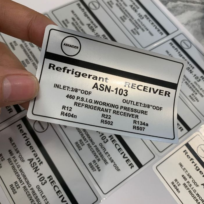 Jual Cetak Sticker Rainbow Hologram / Metalik silver / Metalik Gold ...