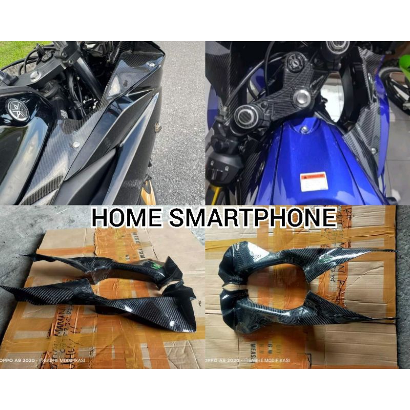 Jual Cover Dasboard Carbon Kevlar Yamaha R25 v1 / yzf r25 | Shopee ...