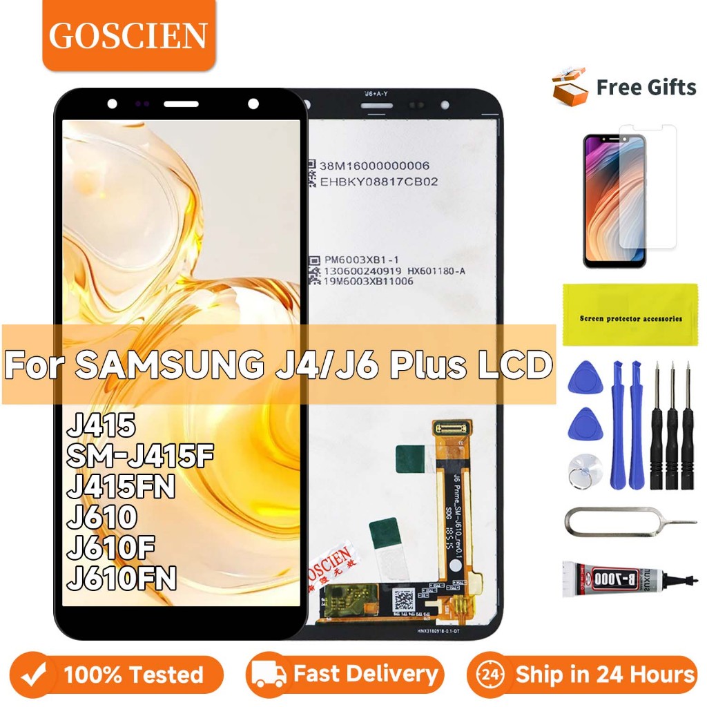 Jual Tools + Frame GOSCIEN LCD TOUCHSCREEN SAMSUNG J4 Plus J415 J4 + SM ...