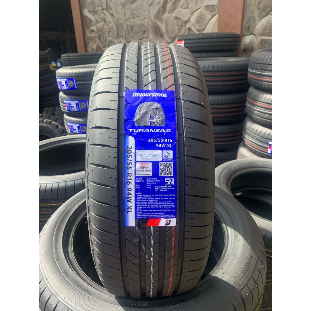 Jual Bridgestone Turanza 6 Ukuran 205/55 R16 Ban Mobil Innova Reborn - Nissan Teana - CHEVROLET ...