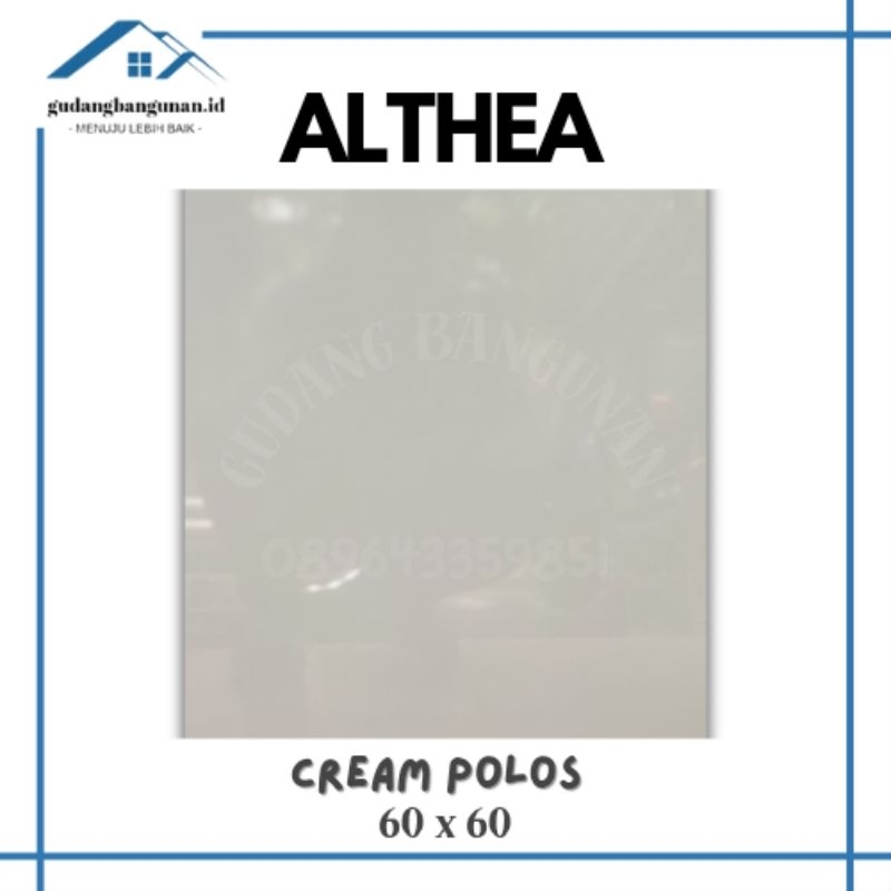 Jual GRANIT ALTHEA UKURAN 60 x 60 CREAM POLOS | Shopee Indonesia