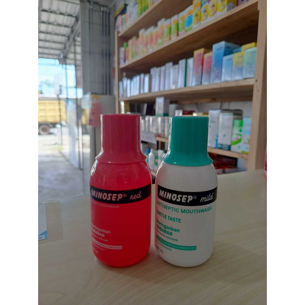Jual MINOSEP 200ML BOTOL OBAT KUMUR | Shopee Indonesia