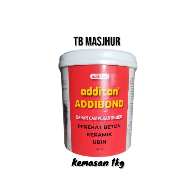 Jual Addibond Bahan Campuran Semen Perekat Beton Keramik Ubi Kemasan ...
