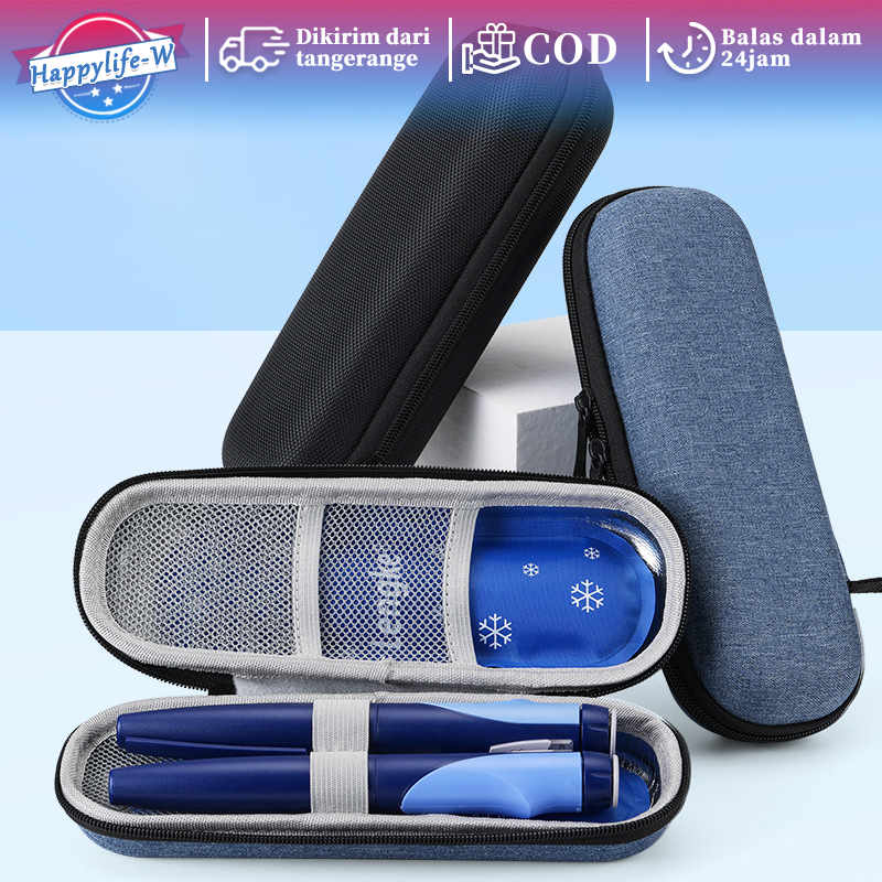 Jual Insulin Cooler Bag Travel Tas Insulin Tempat Insulin Portable Case Penyimpanan Insulin ...