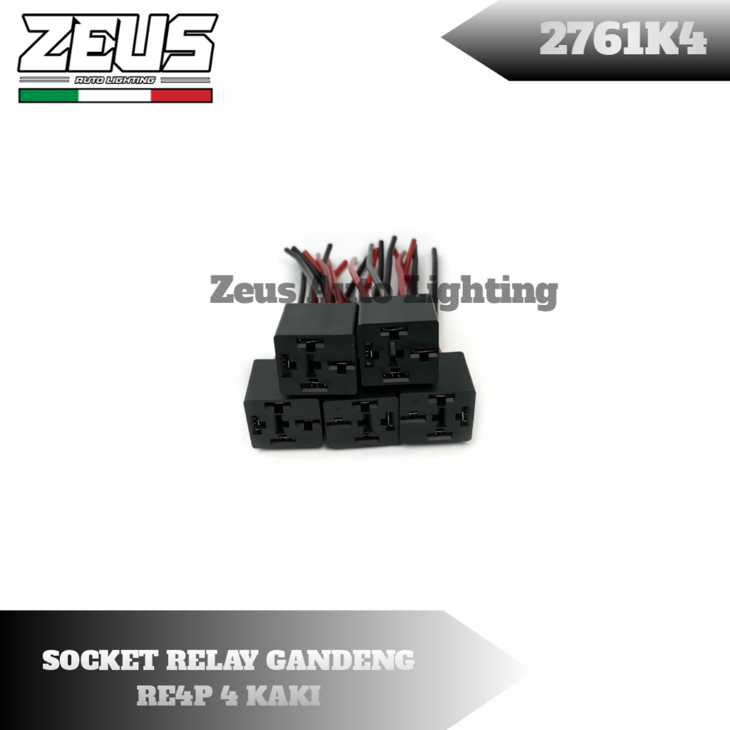 Jual Socket Relay RE4P Gandeng / Socket Cable Relay / Rumah Relay ...