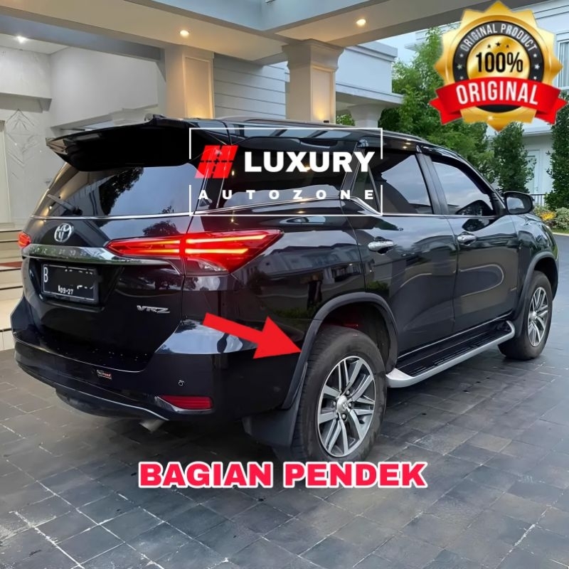 Jual Spoiler Bumper Belakang Toyota Fortuner VRZ Original 1 Set Kiri ...