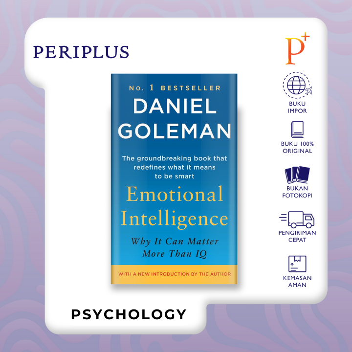 Jual Emotional Intelligence: Why It Can Matter More Than IQ by Daniel Goleman - 9780553840070 ...