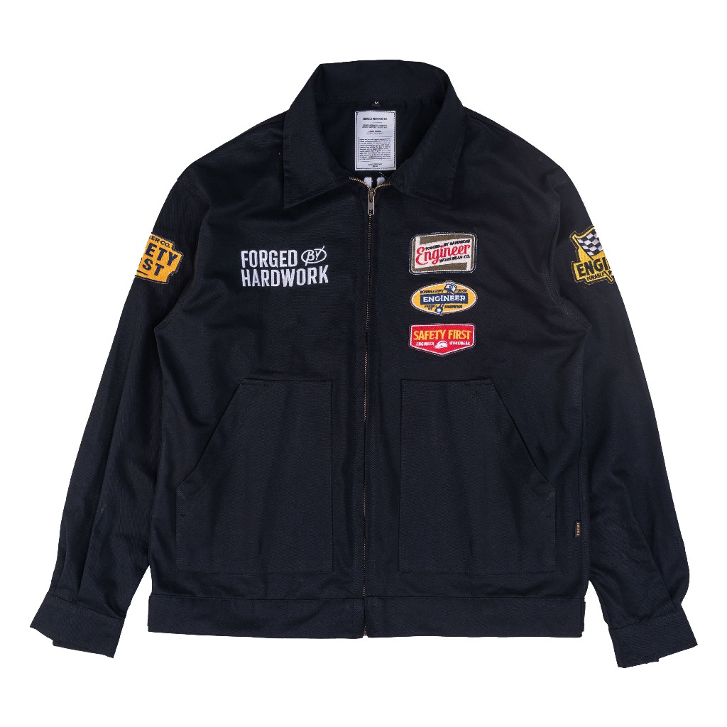 Jual Engineer Workwear - Freight Black Workjacket Series Jaket Lapangan ...