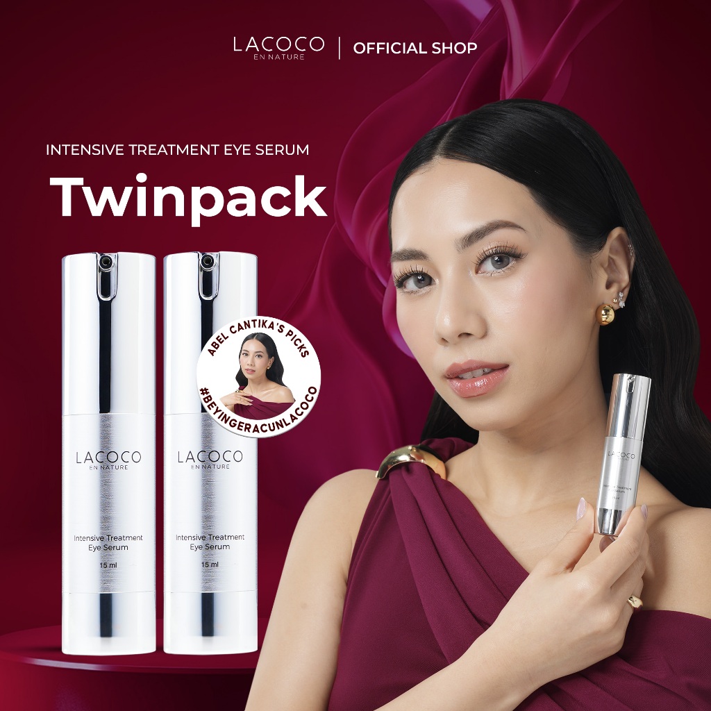 Jual [Twin Pack] Lacoco Intensive Treatment Eye Serum 15ml - Eye Serum ...