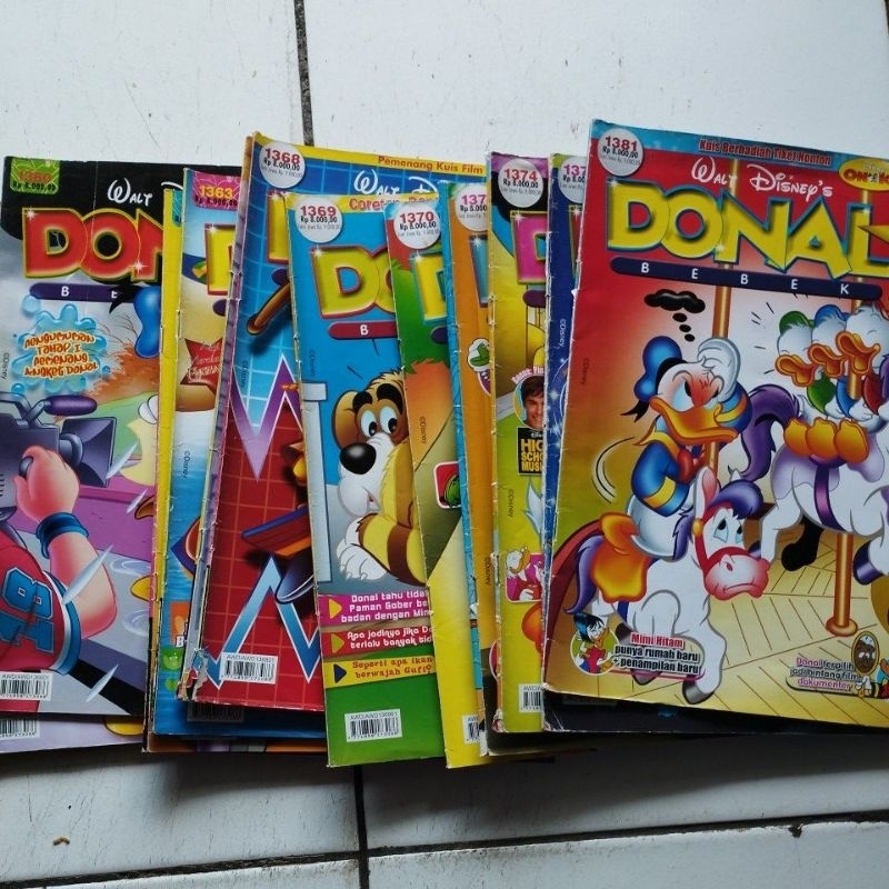 Jual Majalah Donal Bebek TAHUN 2008 (Edisi hampir urut) | Shopee Indonesia