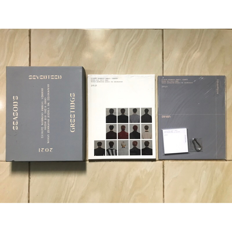 Jual [booked jangan di co] seventeen official seasons greetings 2021 ...