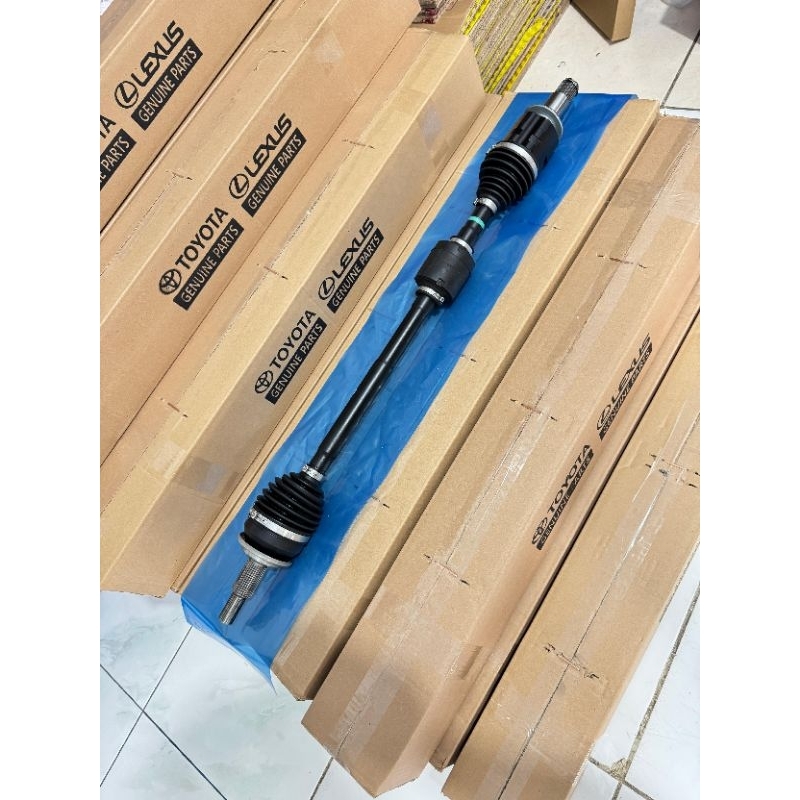 Jual cv joint assy drive shaft as roda depan toyota inova innova zenix RH kanan original ...