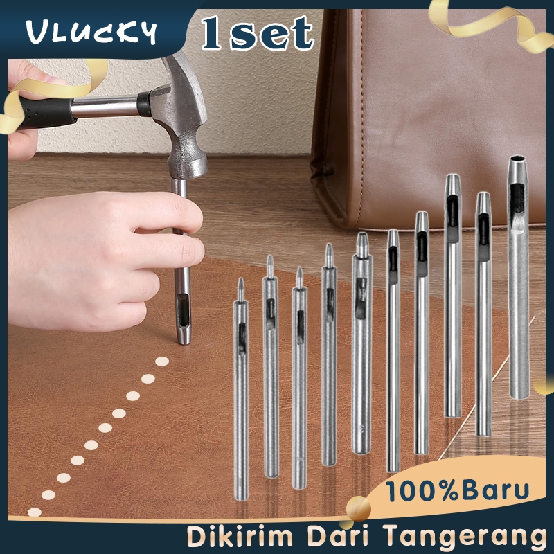 Jual Pembolong Bulat Circle Kulit Leather Pelubang Pembolong Kulit ...