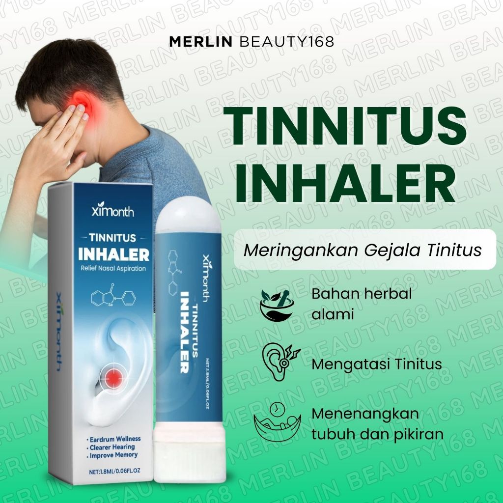 Jual Ximonth Tinnitus Inhaler Relief Nasal Aspiration 1.8ml - Untuk ...
