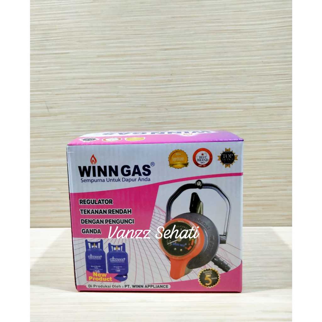 Jual Regulator Win Gas W 900 M / Regulator Dengan Pengunci Ganda dan ...