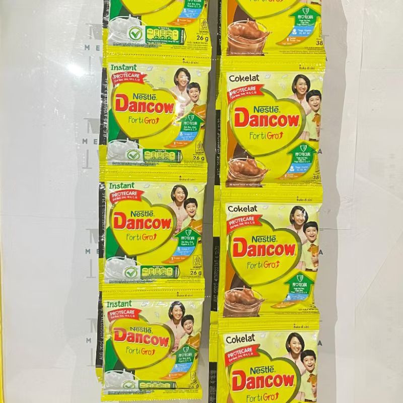 Jual Dancow FortiGro Instant Susu Bubuk Rasa Vanila 26g - Nutrisi Tepat ...