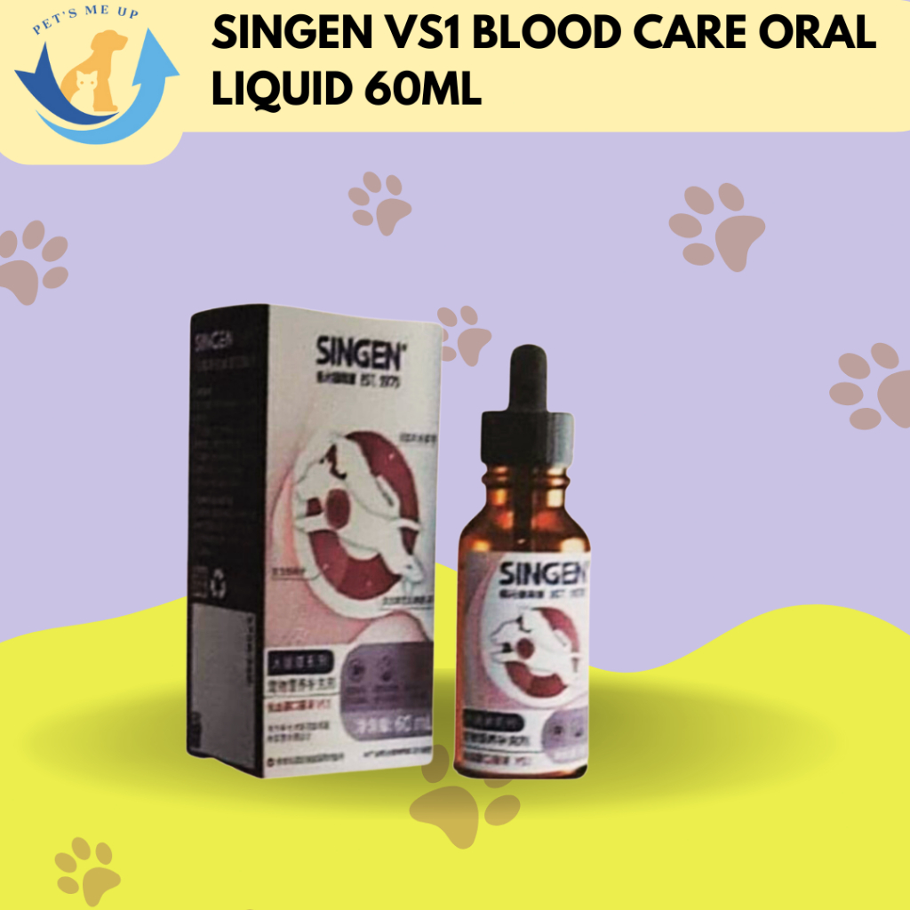 Jual Singen VS1 Blood Care Oral Liquid Cat & Dog 60ml Freshpack ...