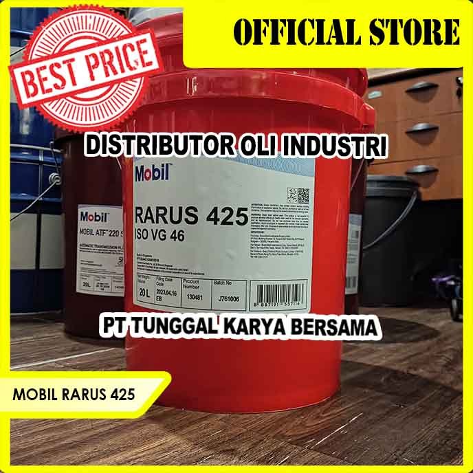 Jual MOBIL RARUS 425 ( Oil Screw Compressor - ISO VG 46 Ready Stock ...