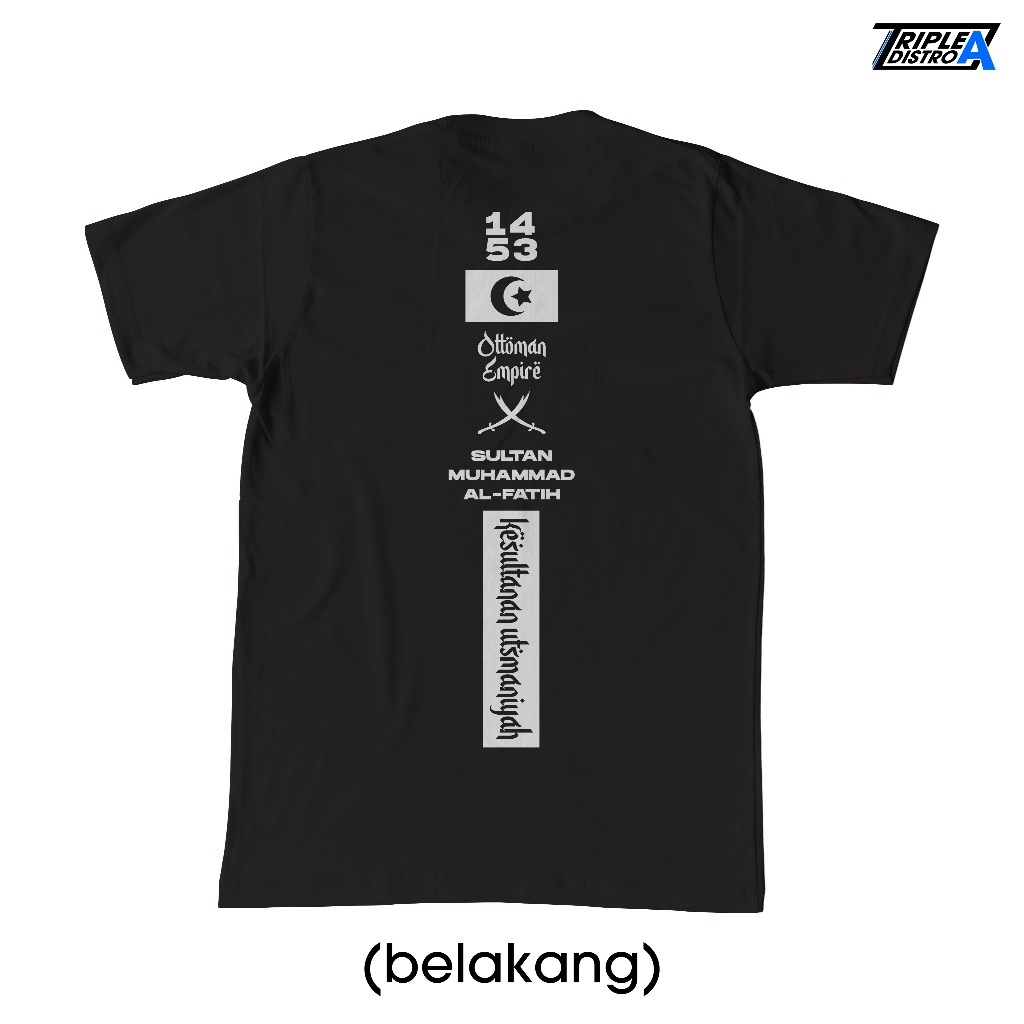 Jual Kaos Islami dakwah islami muhammad al-fatih Ottoman by Triple A ...