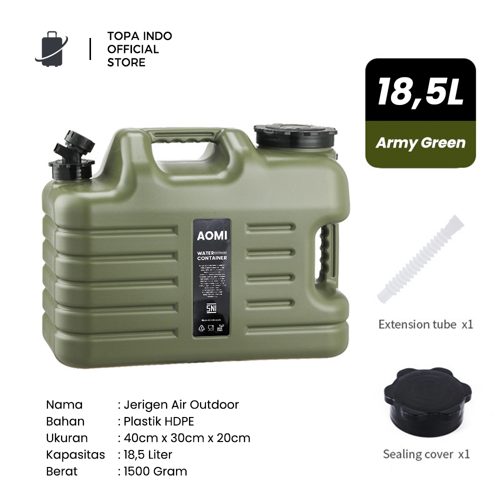 Jual Jerigen Portable Besar 18.5L – Anti Bocor, Tahan Lama, Ideal untuk ...