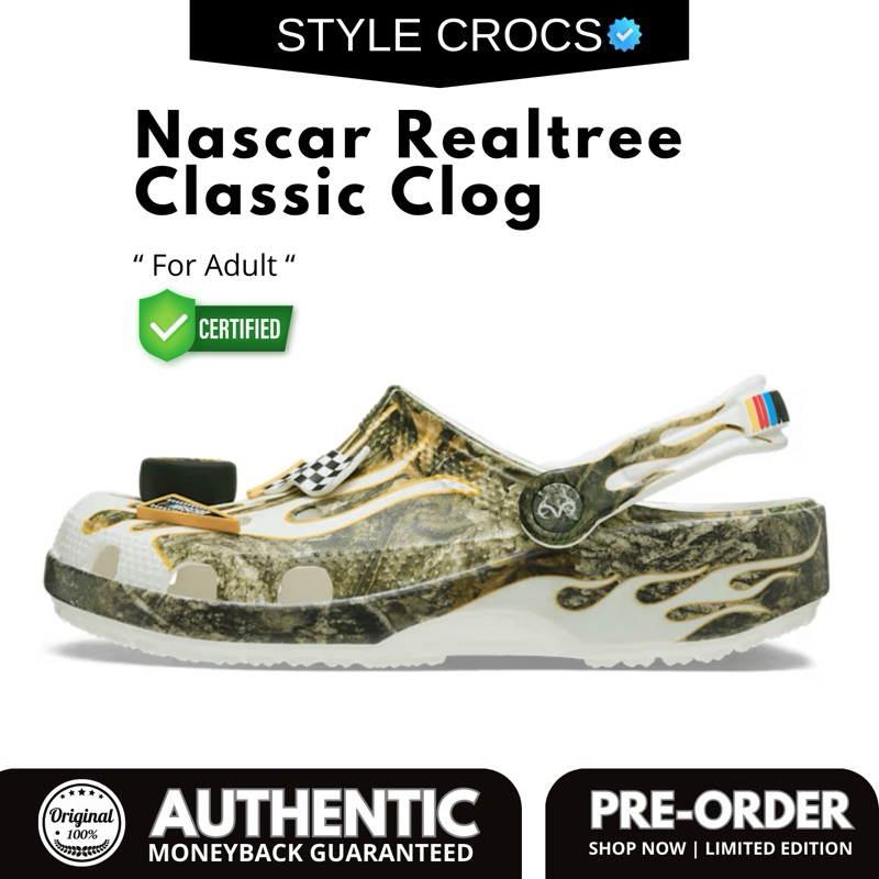 Jual Crocs X Nascar Realtree Classic Clog | Shopee Indonesia