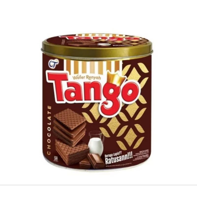 Jual TANGO WAFER CHOCOLATE KALENG 240gr | Shopee Indonesia