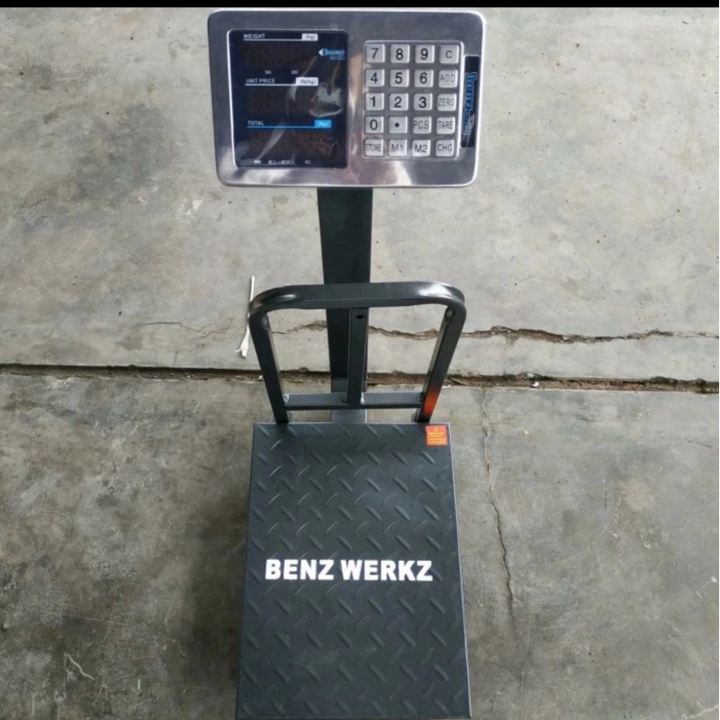 Jual TIMBANGAN DIGITAL 100KG MEREK BENZ WERK | Shopee Indonesia