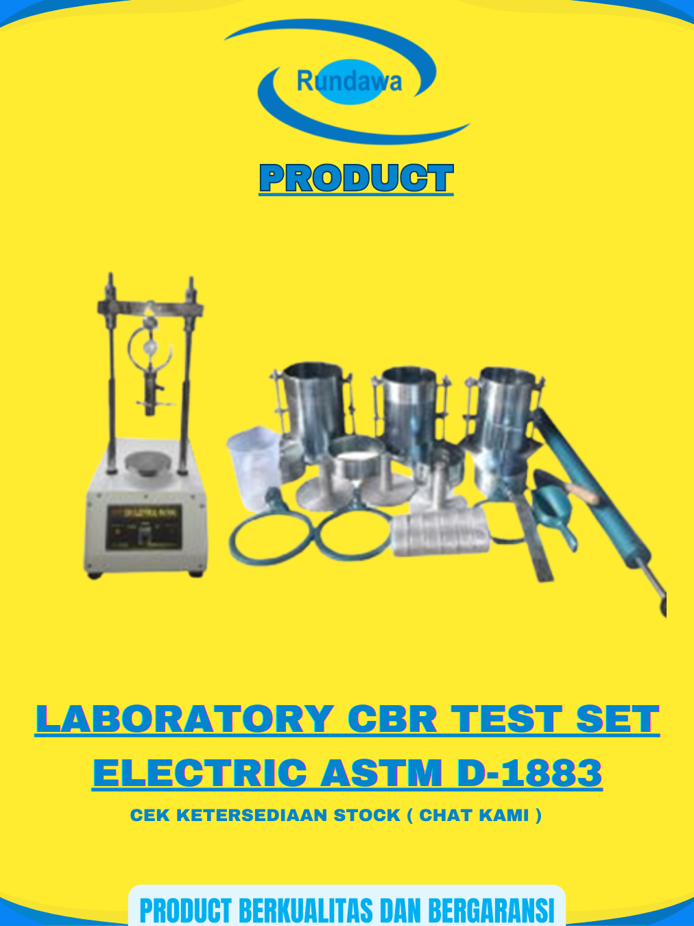 Jual LABORATORY CBR TEST SET electric / Jual Laboratory Cbr test set ...