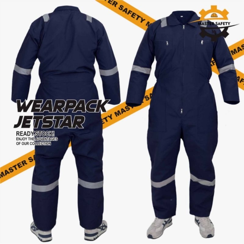 Jual MASTER SAFETY Wearpack Safety Terusan Termurah/Coverall Safety Scotlight/Baju Safety ...