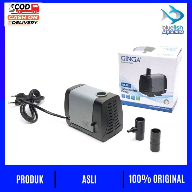 Jual POMPA AQUARIUM CELUP WATER PUMP GINGA GA 103 GA 105 GA-105A LOW ...