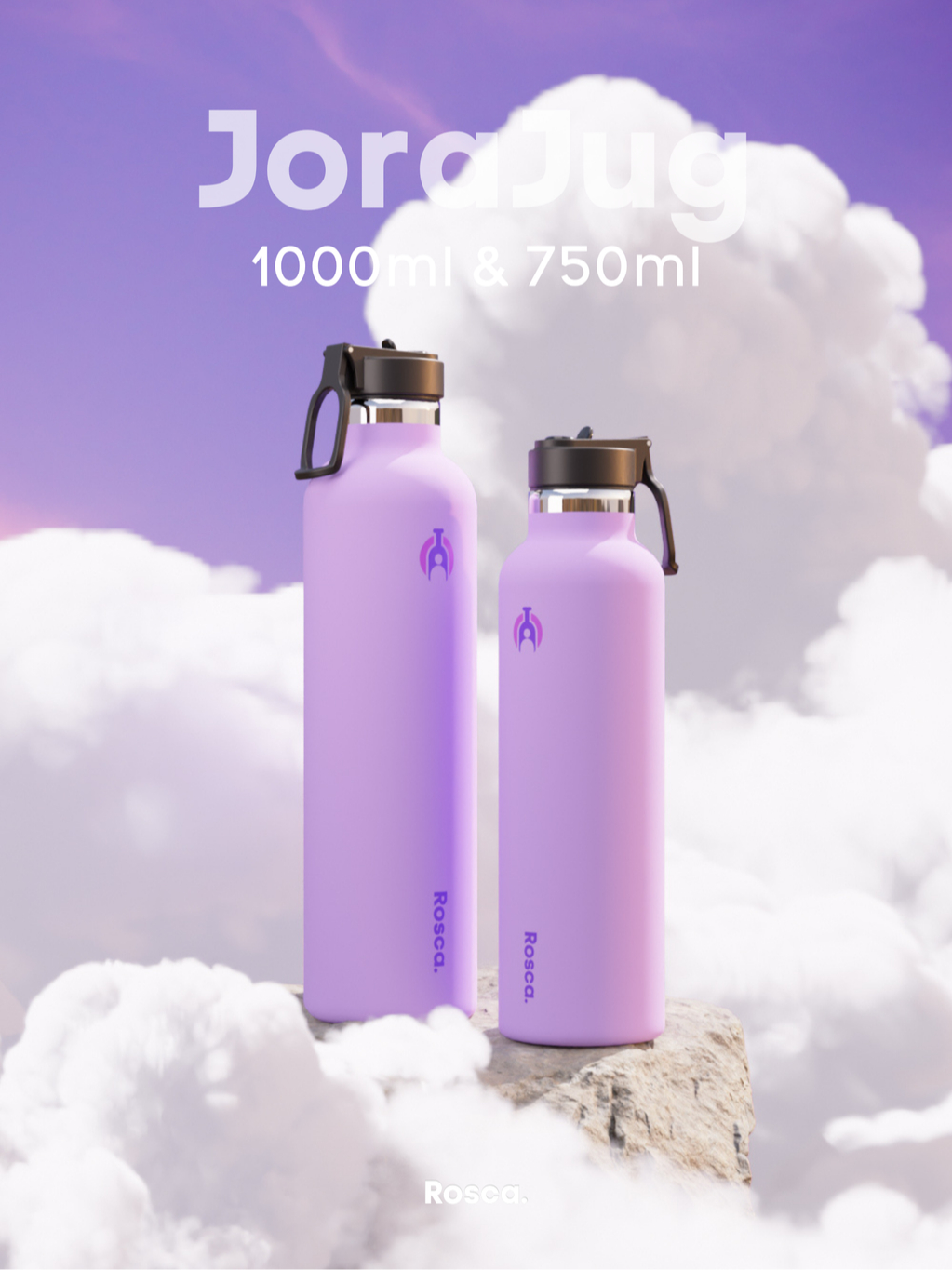 Jual Rosca JoraJug 1000ml 750ml Tumbler Stainless 1 Liter Botol Minum ...