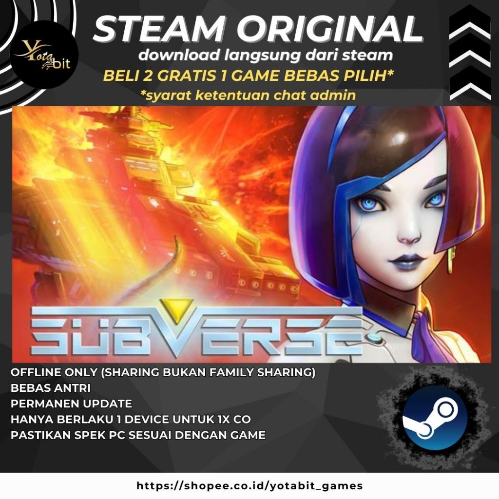 Jual Subverse PC Sharing Original Offline | Shopee Indonesia