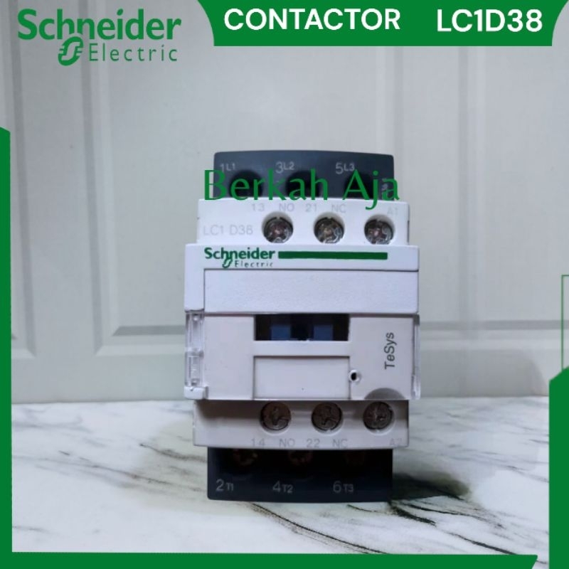 Jual Kontaktor Schneider LC1D38 M7 50A 220V 110V 48V | Shopee Indonesia