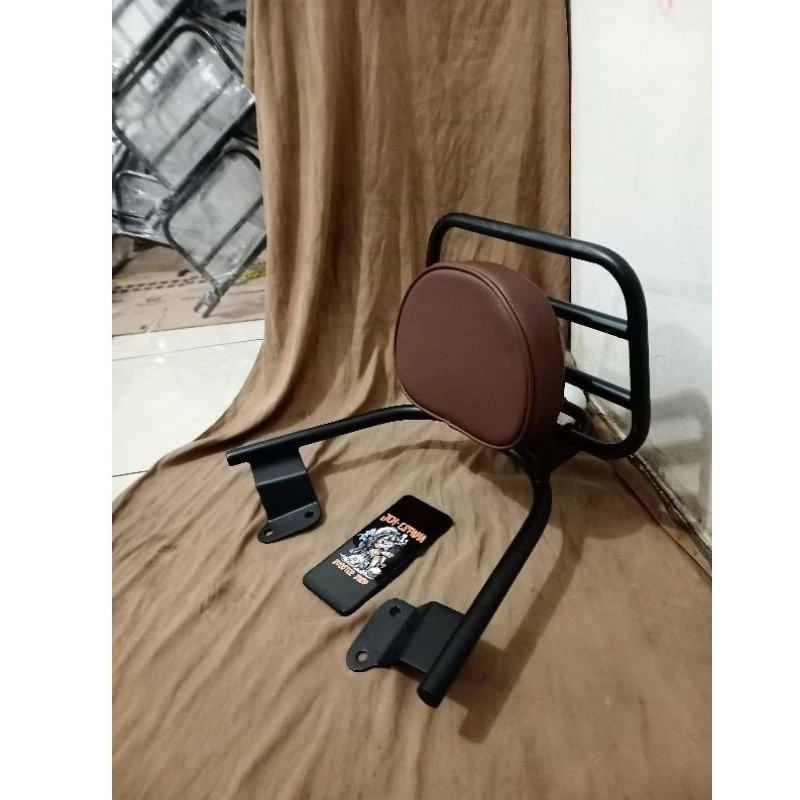 Jual Sandaran belakang yamaha fazzio back rack plus busa yamaha fazzio ...