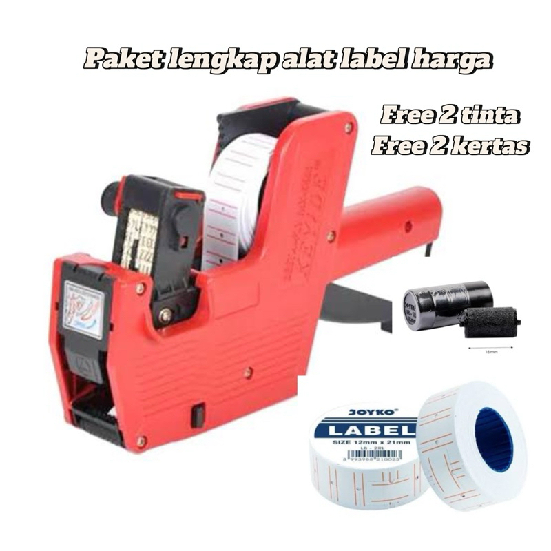 Jual paket promo lengkap alat label harga | Shopee Indonesia