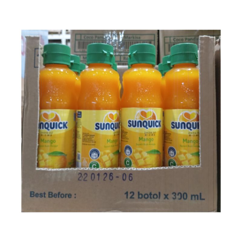 Jual SUNQUICK SIRUP MANGGA 300ML ISI 3 BOTOL KHUSUS INSTAN | Shopee ...